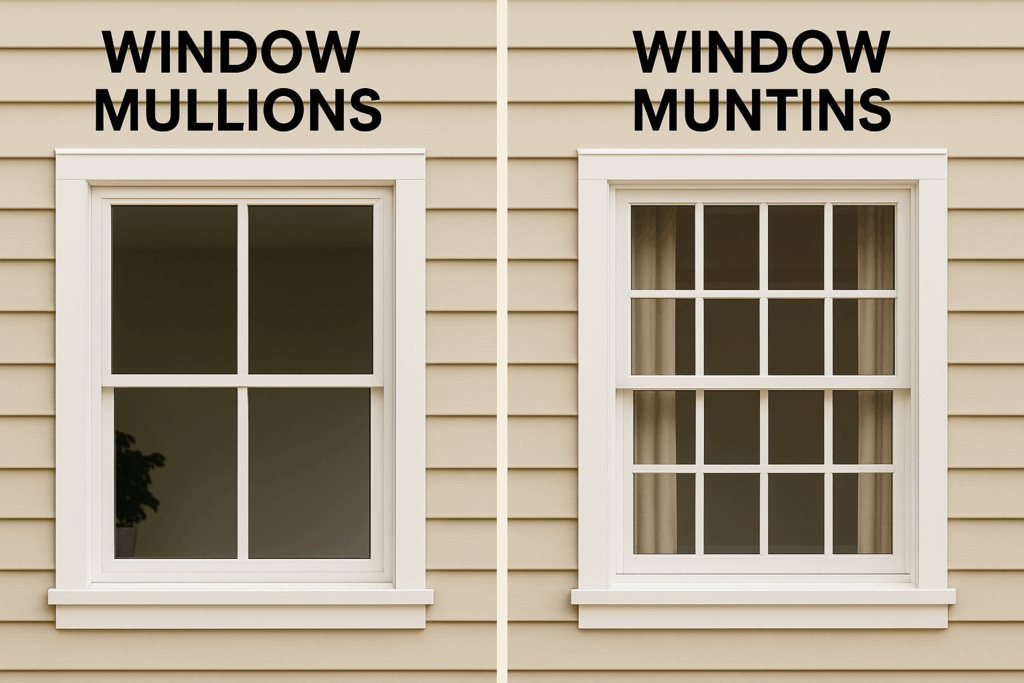 What’s the Difference Between Window Mullions and Muntins?