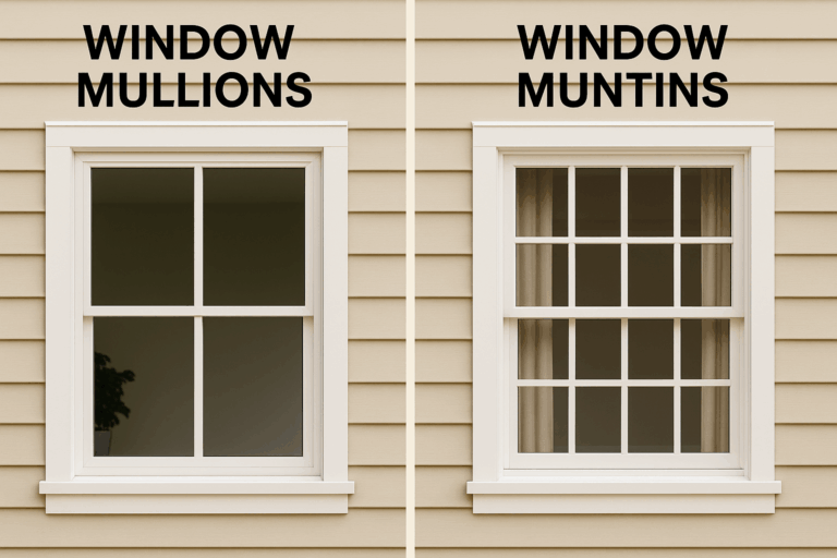 What’s the Difference Between Window Mullions and Muntins?